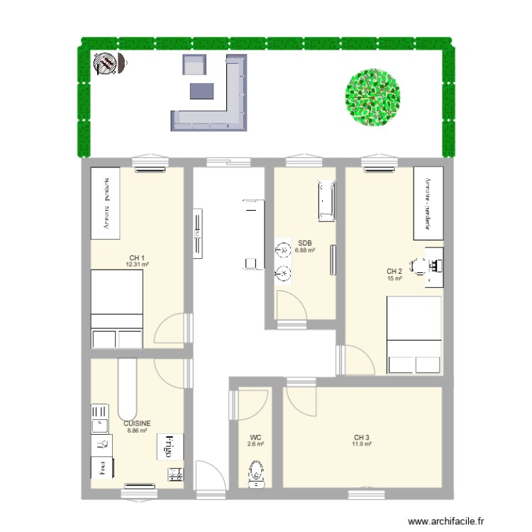 plan UIL - Plan dessiné par polodu38