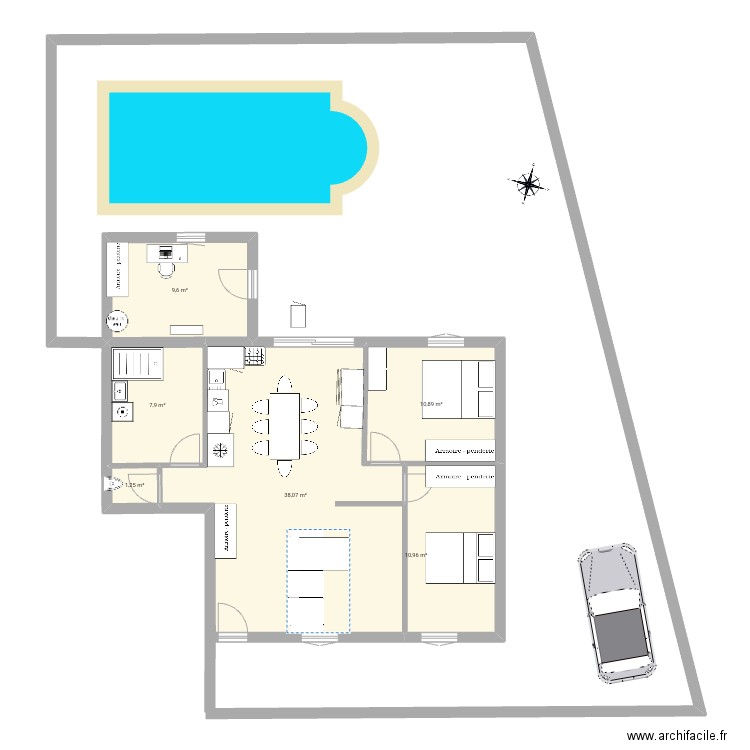 marignane - Plan dessiné par nico000