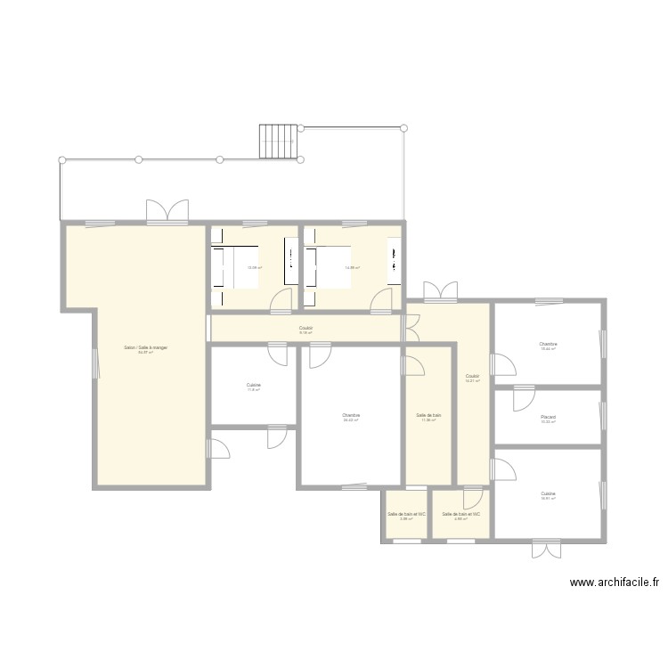 Maison comores Elec - Plan dessiné par Hadji89