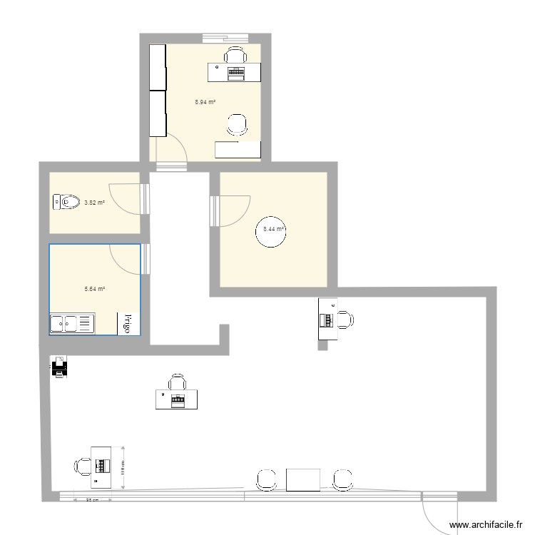 Antony - Plan dessiné par picoucet