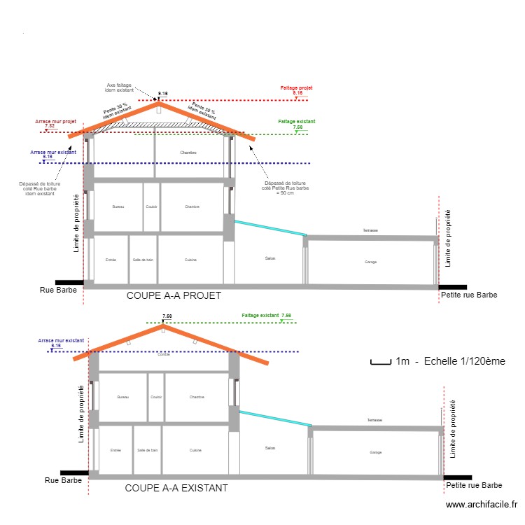 COUPE simple - Plan dessiné par billy16