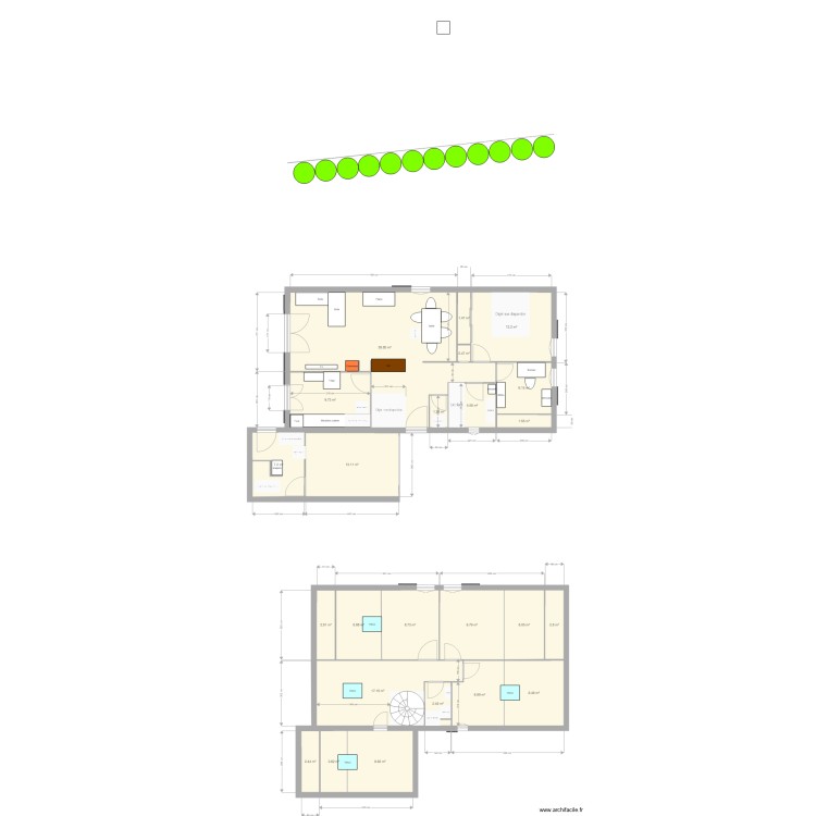 Plan – Plans actuels avec cotes 2017 08 31 – Par svignoud ️ | ArchiFacile