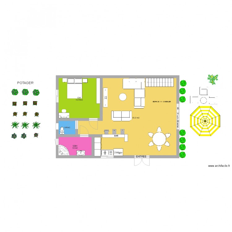 rdc - Plan dessiné par mutsumi