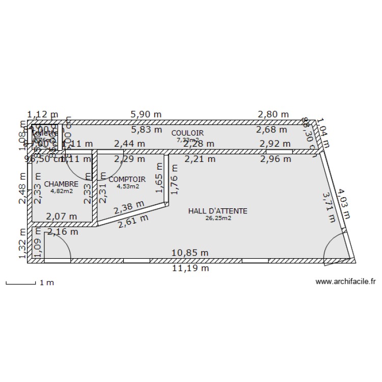 Plan – WCODRC-GUERITE – Par Chlorient ️ | ArchiFacile