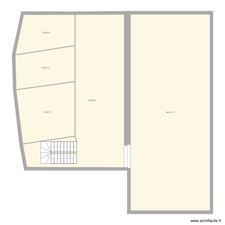 plan passerelle - Plan dessiné par Hectorpasserelle