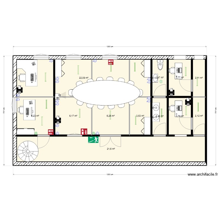 BASE VIE 1E - Plan dessiné par wristy
