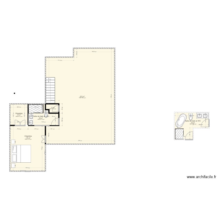 SOUS SOL 2 - Plan dessiné par catan