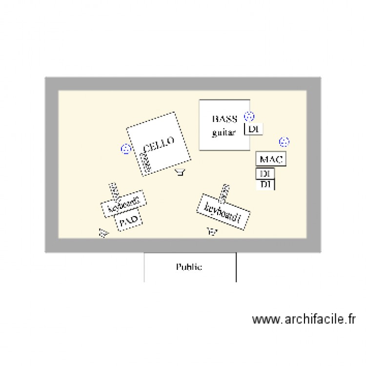 scene - Plan dessiné par julienva
