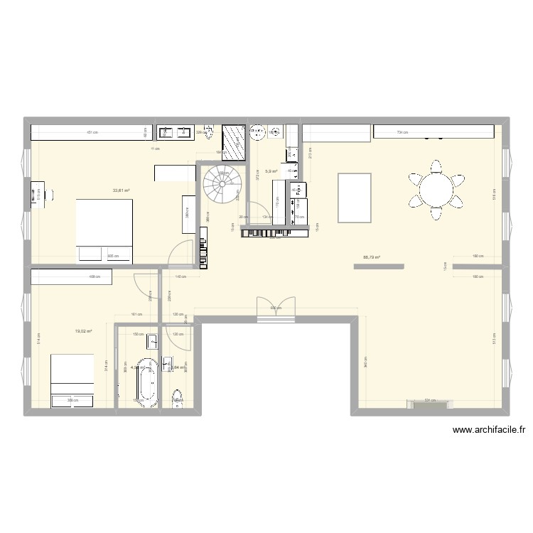 mane 2 - Plan dessiné par GRANT CUNNINGHAM