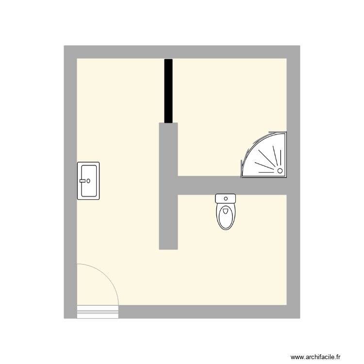 Plan – 1 douche – Par polipoli ️ | ArchiFacile