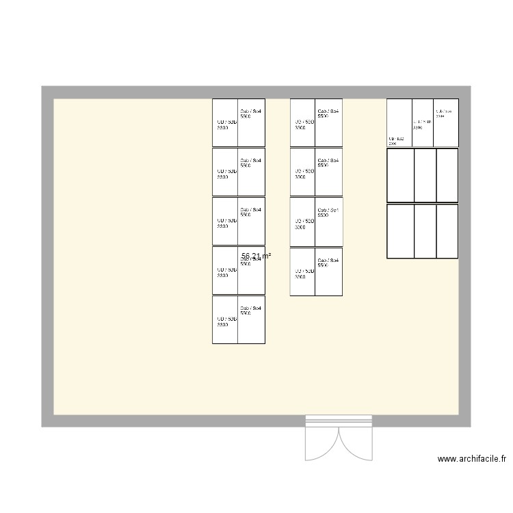 Frigo - Plan dessiné par thelulu17