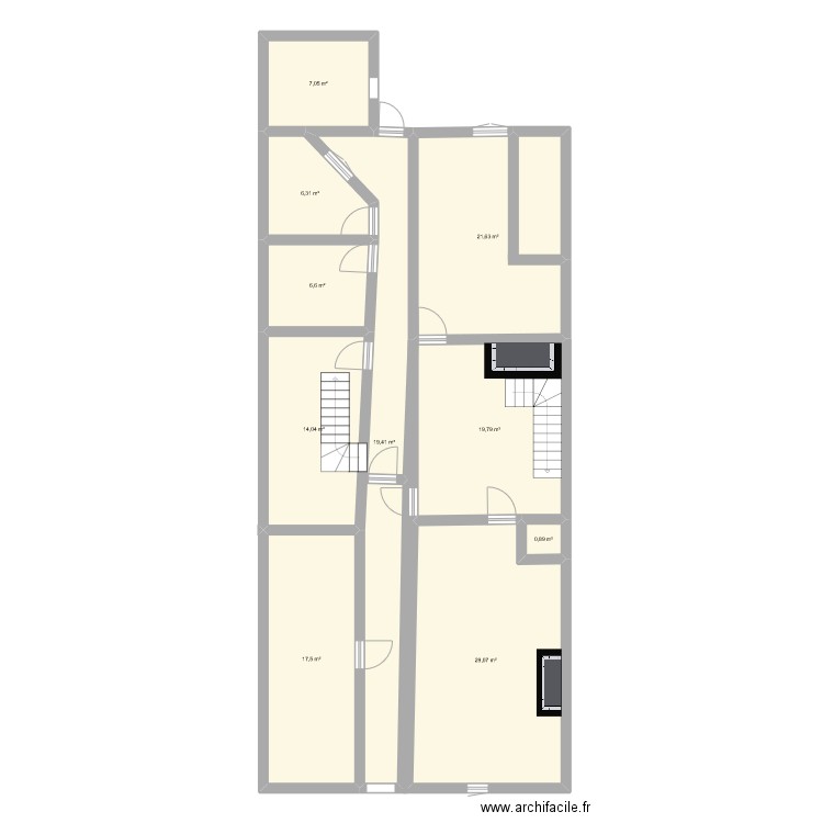rdc - Plan dessiné par Dynahire