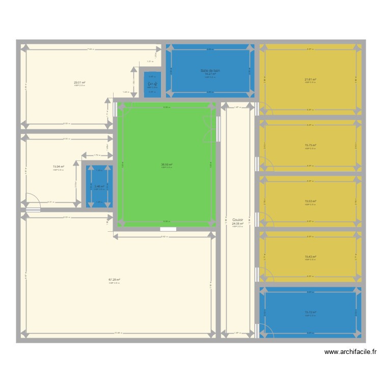 Notre Chez nous - Plan dessiné par KryKat