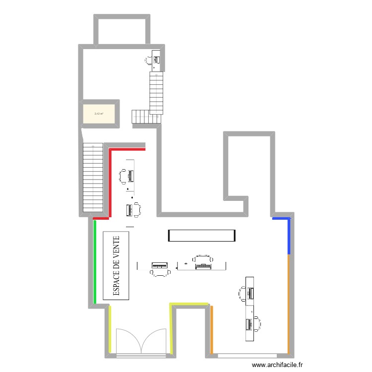 Plan – OOO – Par Césarrrrrr ️ | ArchiFacile