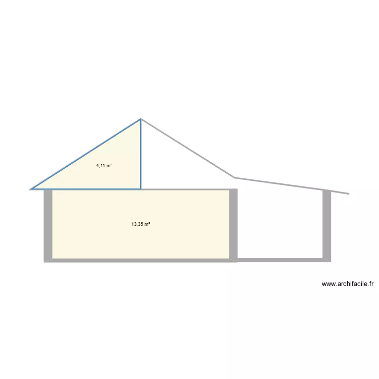 Plan – pignon emeline – Par ggegge ️ | ArchiFacile