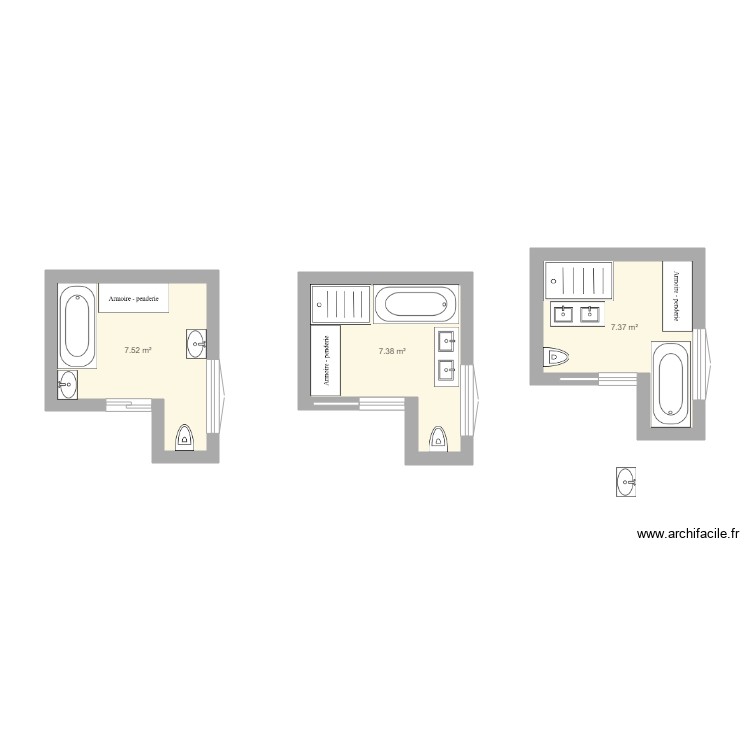 sdb - Plan dessiné par amanda35