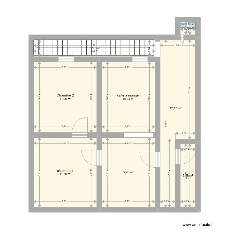 Plan – Plan maison 1 Etage – Par Hylios ️ | ArchiFacile