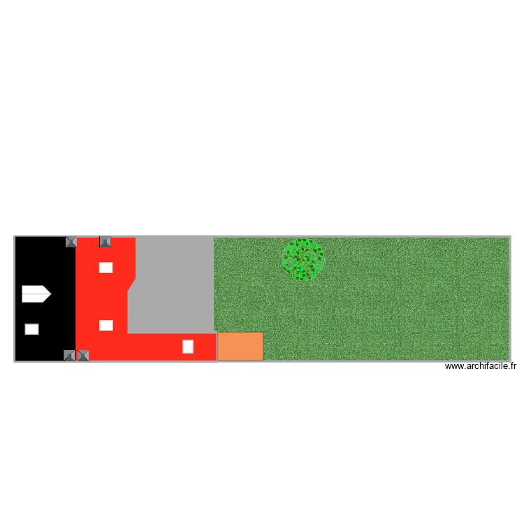 Méaulte - Plan 2 pièces 122 m2 dessiné par Hello1974