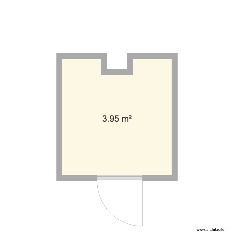 cagibi - Plan dessiné par eent-wid-vac
