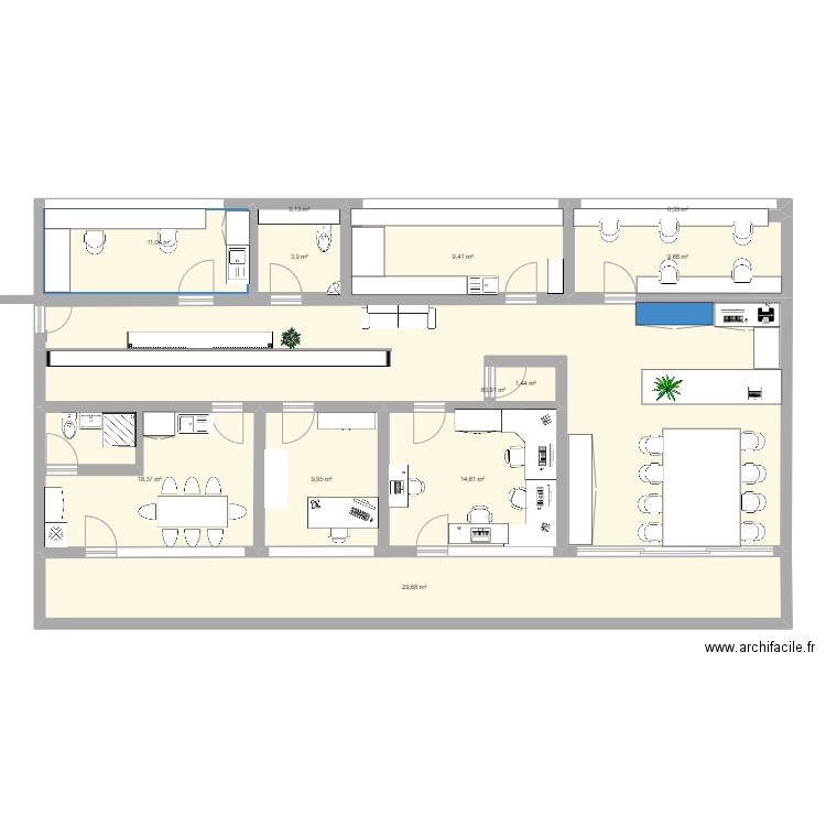 Plan – LABO – Par adel35590 ️ | ArchiFacile