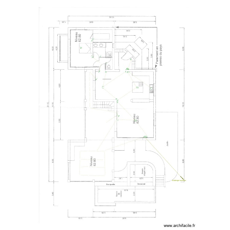 WILBOT étage - Plan dessiné par rolcas