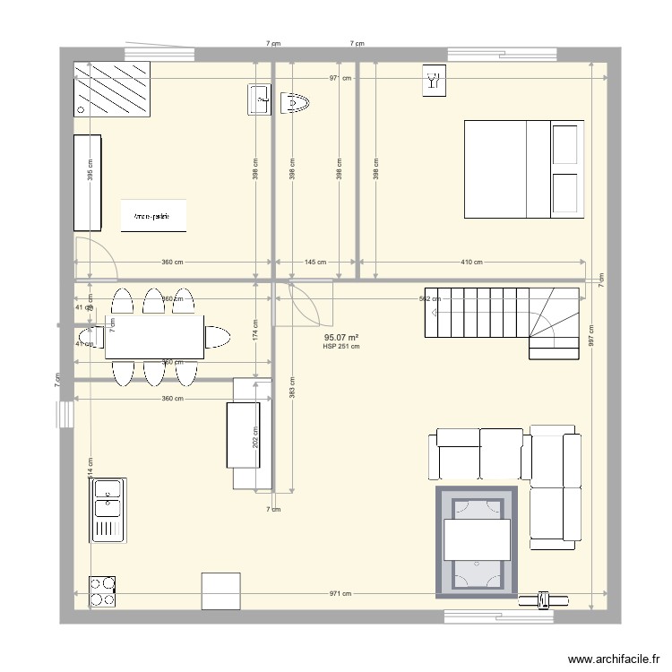 plan Martin - Plan dessiné par MM58