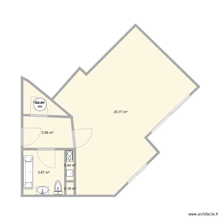 Anglet - Plan dessiné par Jackol