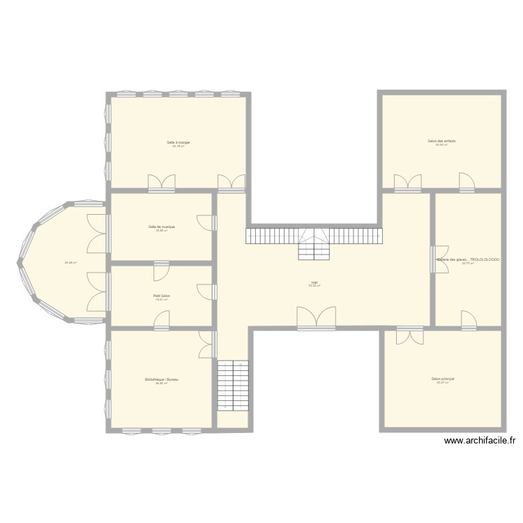 Plan – Manoir – Par Arwina ️ | ArchiFacile