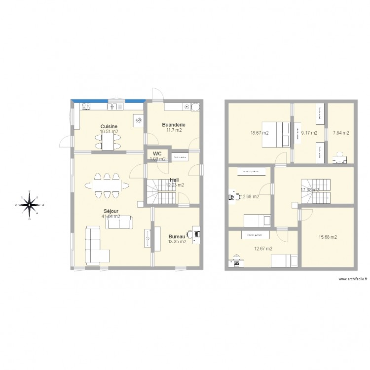 Wavre - Plan dessiné par Pankorlu