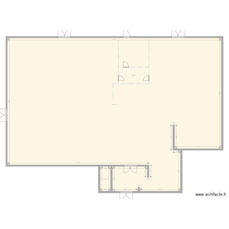 Discotheque - Plan dessiné par greg631