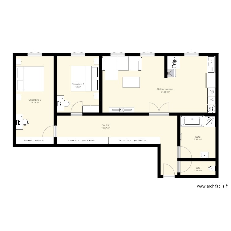 Archi - Plan dessiné par AxwelP