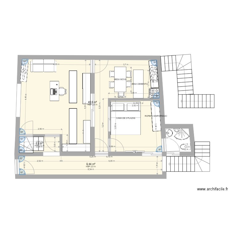 PLANO TULA - Plan dessiné par CHAHUAYIN