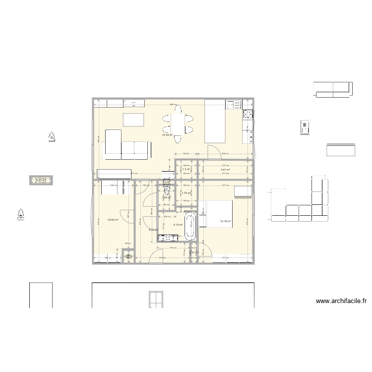 Plan – ERASME – Par ADALROMA ️ | ArchiFacile