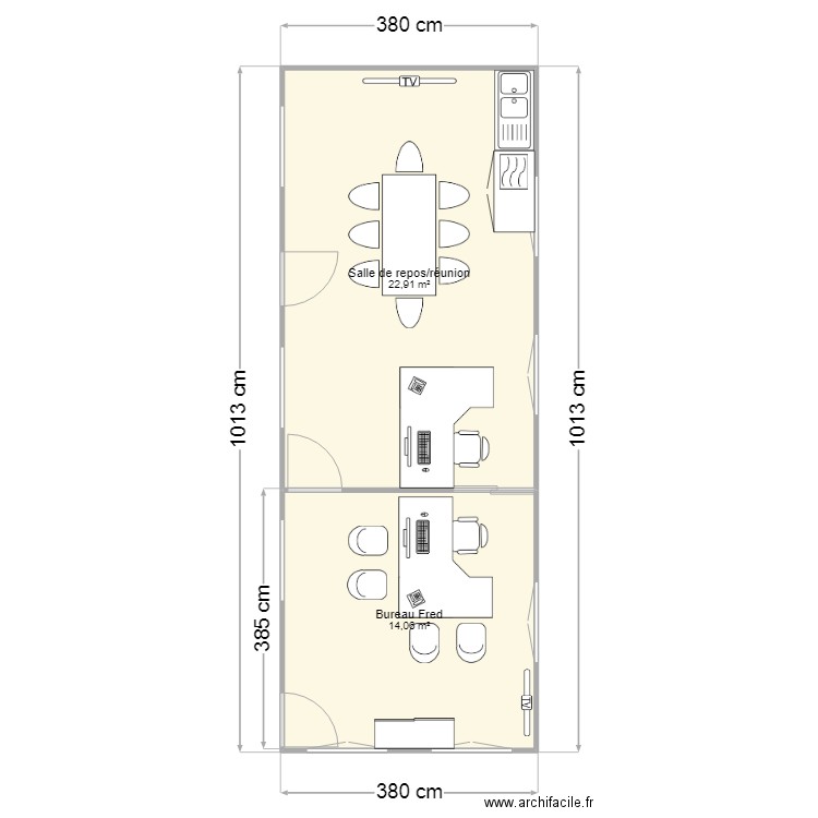 Dépôt Reims - Plan dessiné par Anthony54