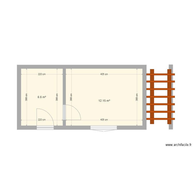 abri - Plan dessiné par hener76