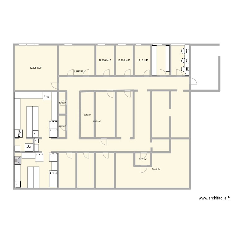 labo - Plan dessiné par Niss1989