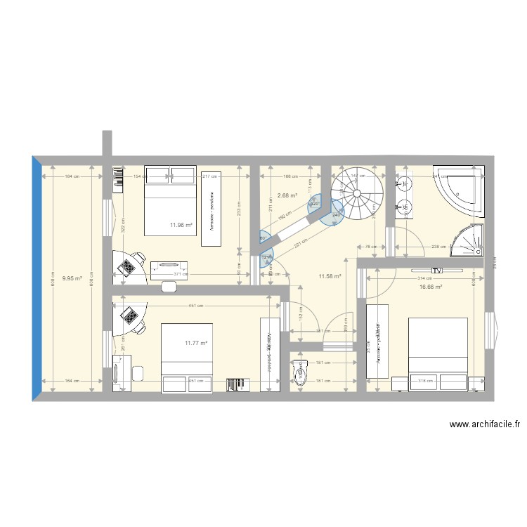 remise 3 - Plan dessiné par julien030685