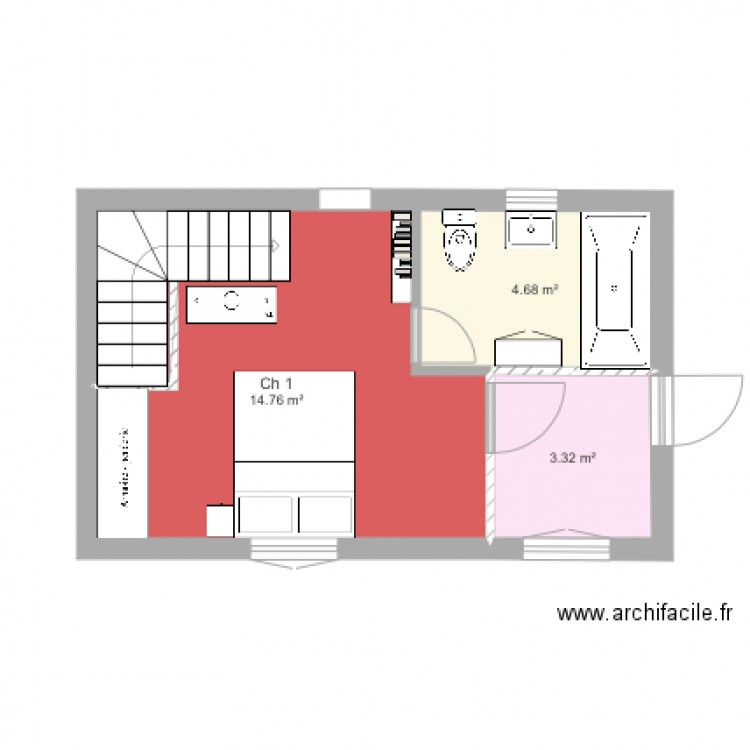 Plan V3 - Plan dessiné par VALNOI