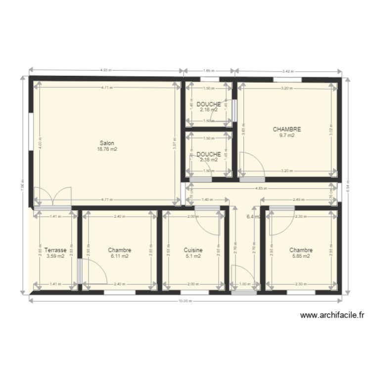 Plan – plan bata – Par FeutsCorp ️ | ArchiFacile