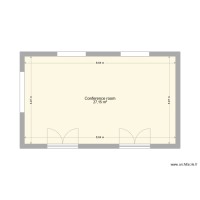 Studio 30m2 - Plan 1 pièce 29 m2 dessiné par Laure45800
