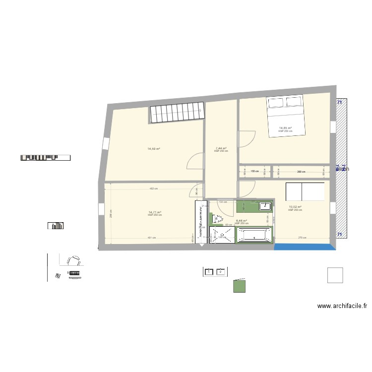 SDB V10 - Plan dessiné par gasroche