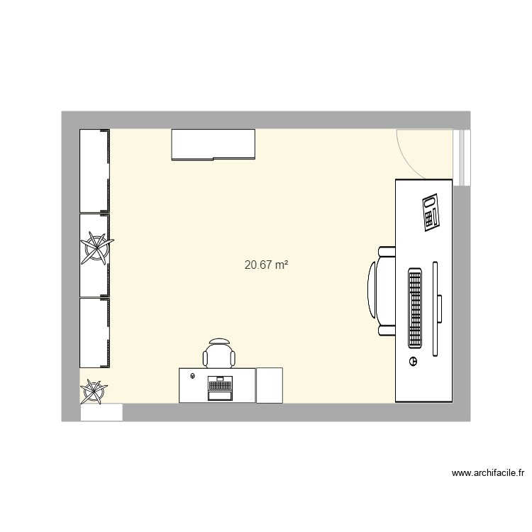 Plan – secretariat – Par cab med ️ | ArchiFacile