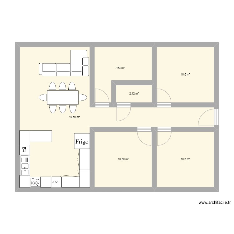 Plan – Sainte-Anne 1 – Par Popelup ️ | ArchiFacile