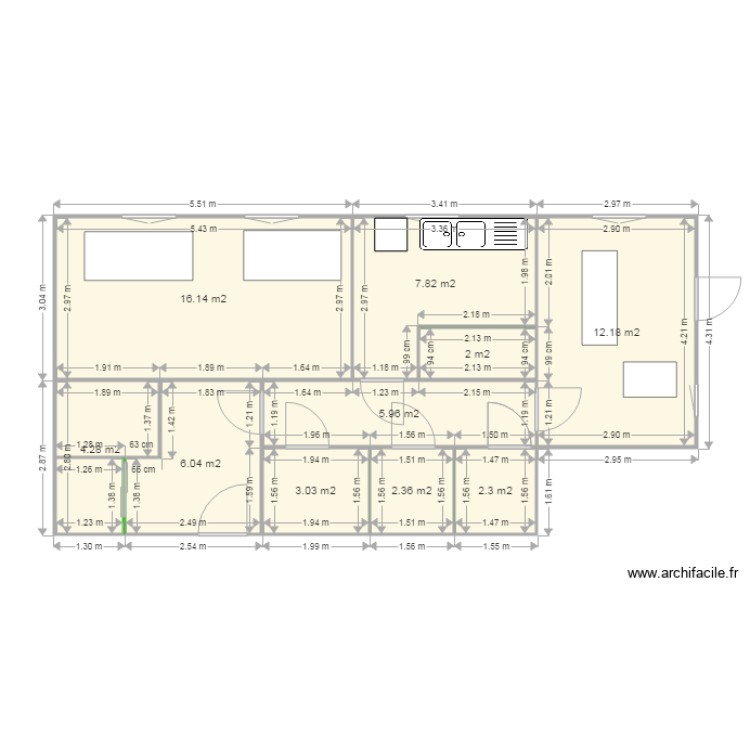 Plan – Fromagerie – Par aromelle ️ | ArchiFacile