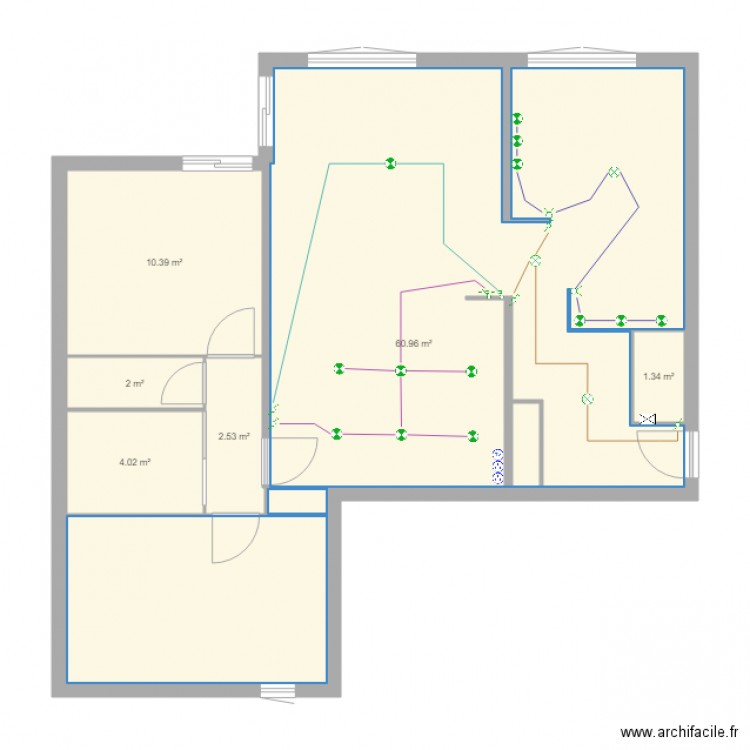 plan elec - Plan dessiné par sylvain298