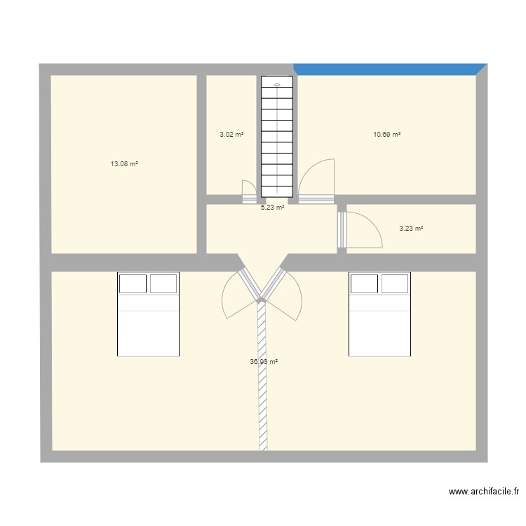comble - Plan dessiné par NONO42610