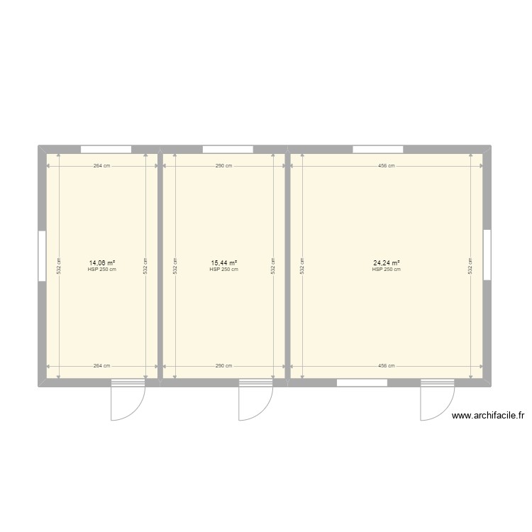 Plan – Annexe maison – Par KetF ️ | ArchiFacile