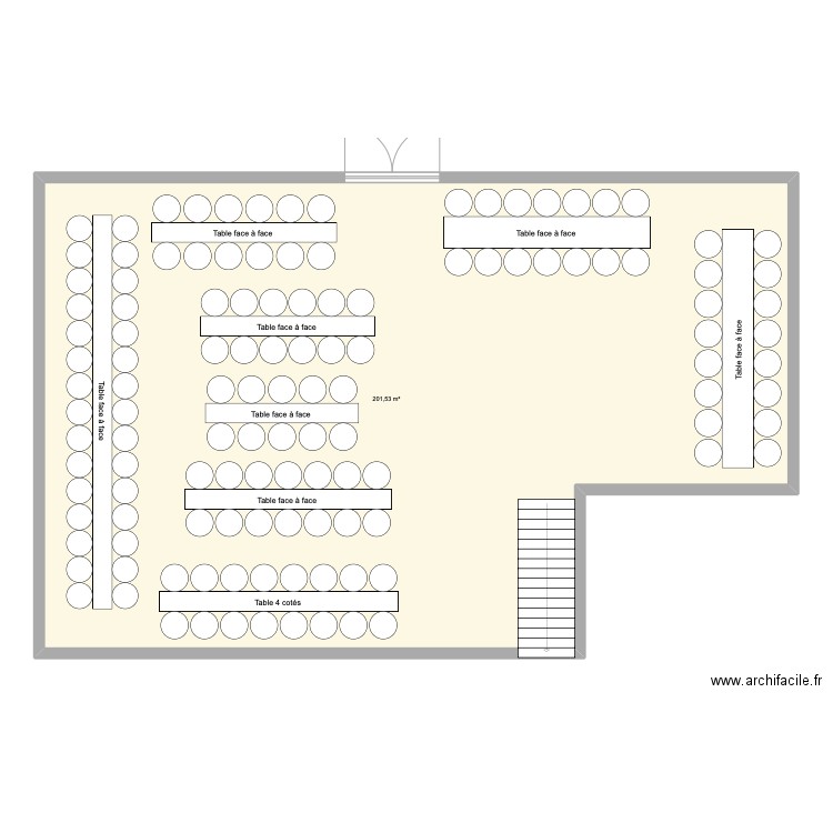 Plan – plan de salle PDF – Par abu bakar ️ | ArchiFacile