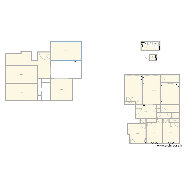 Plan – GHI 182 FF – Par PROGRENDI ️ | ArchiFacile