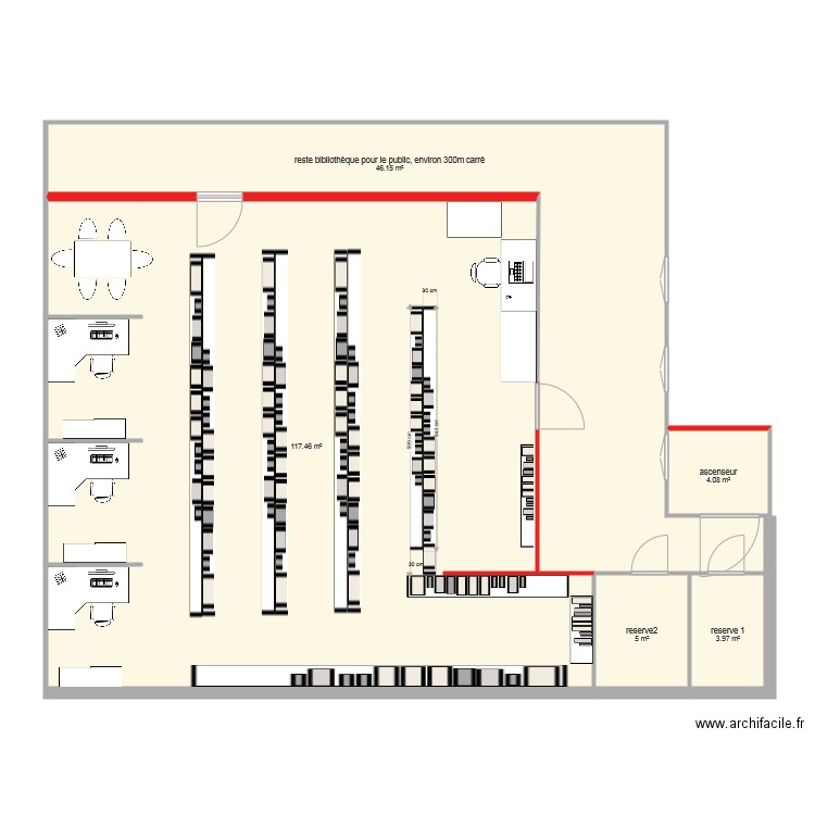 bib - Plan dessiné par alex75019